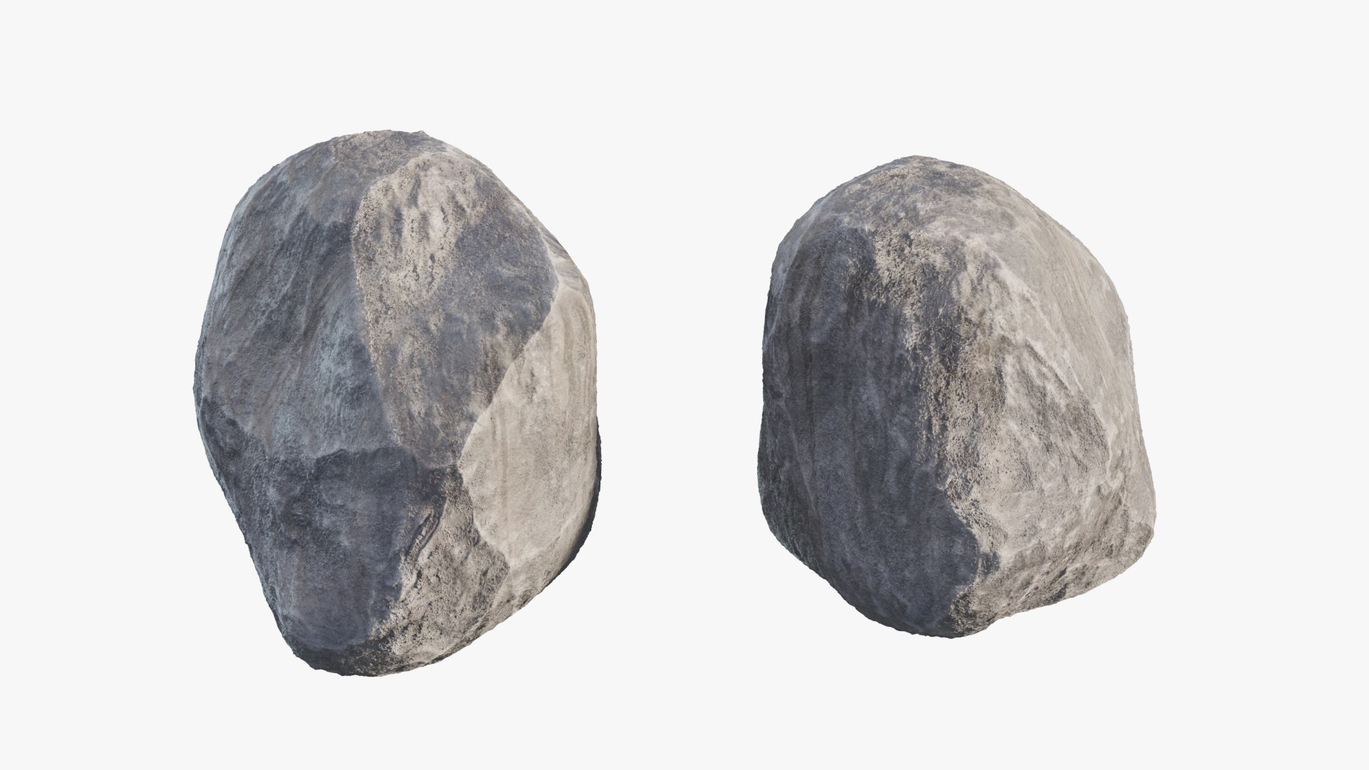 3D 10 Rocks Stones Pack Model - TurboSquid 1919290