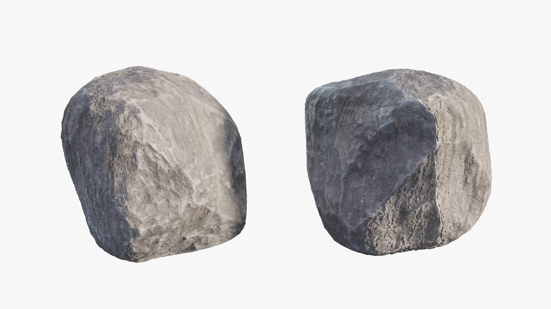 3D 10 Rocks Stones Pack Model - TurboSquid 1919290