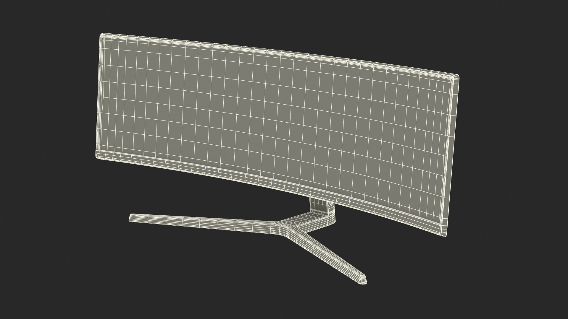 3D Qled Gaming Monitor Model - TurboSquid 1465484
