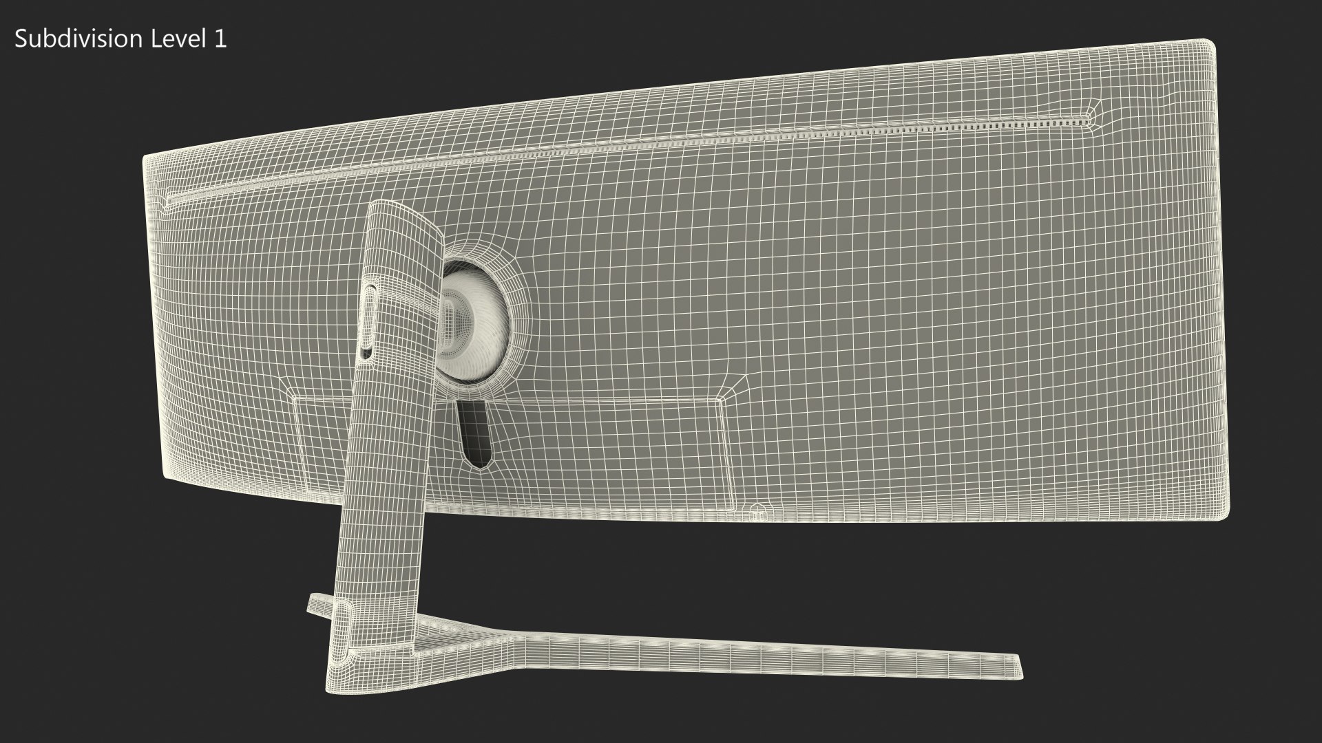 3D Qled Gaming Monitor Model - TurboSquid 1465484