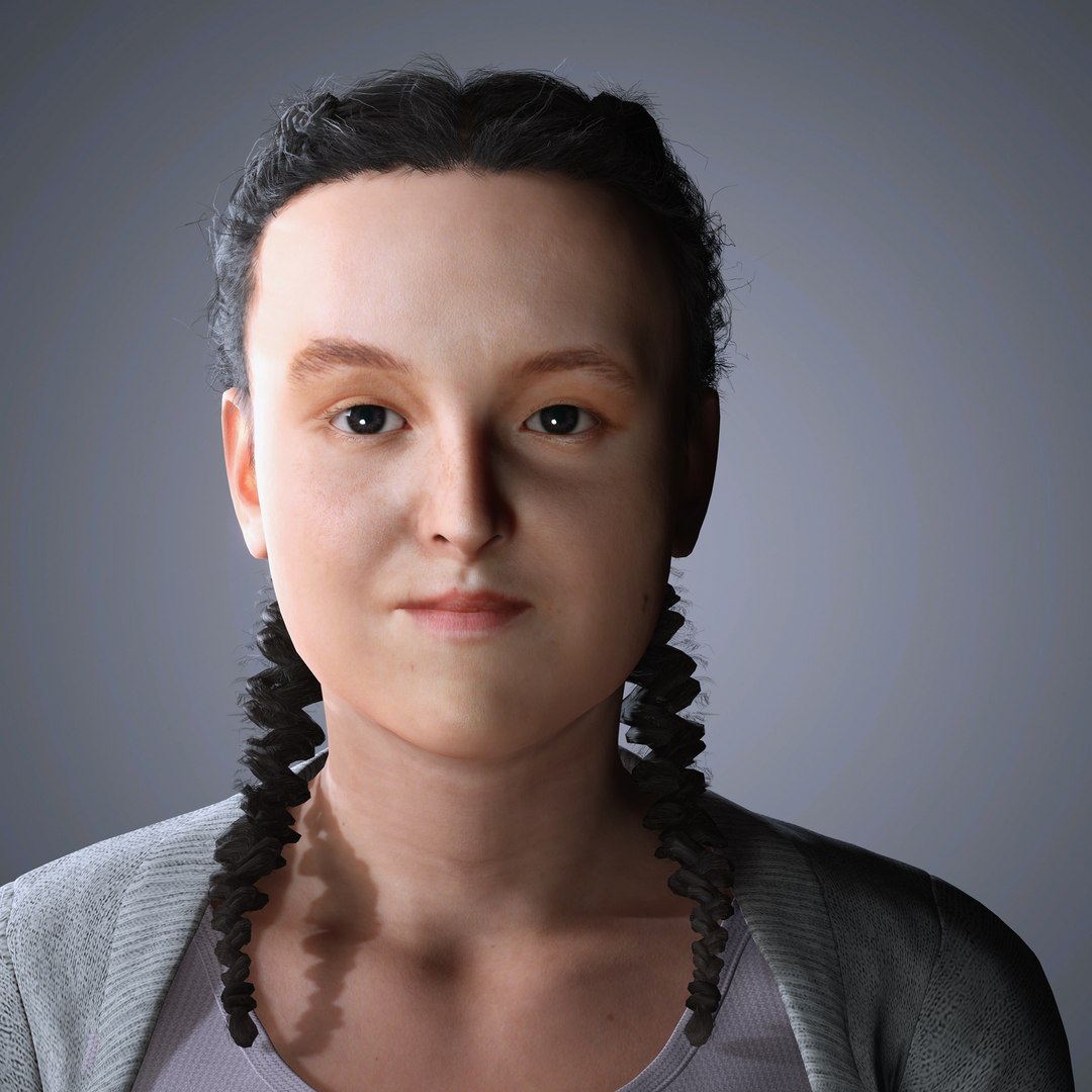 3D Bella Ramsey Character 3D Model Low-poly 3D Model - TurboSquid 2401271