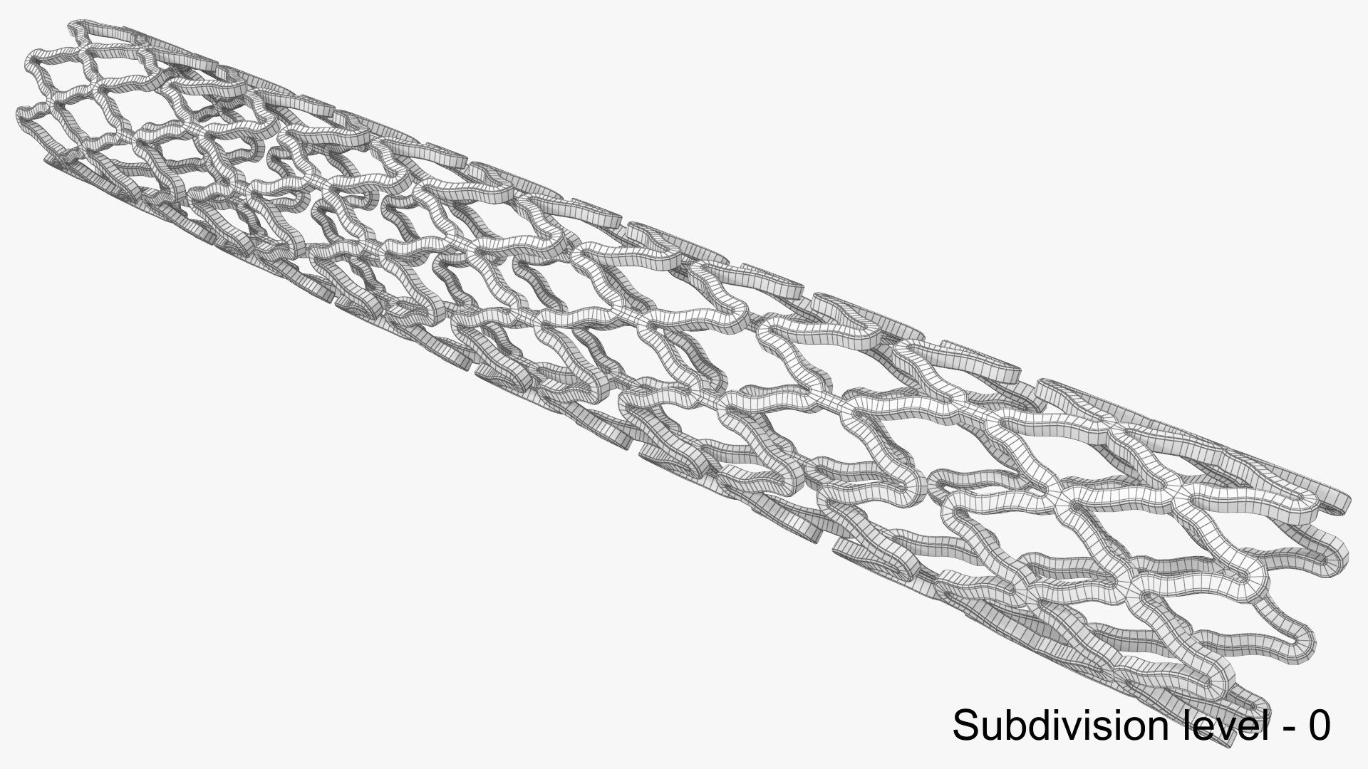 Medical Stent 3D Model - TurboSquid 1549437