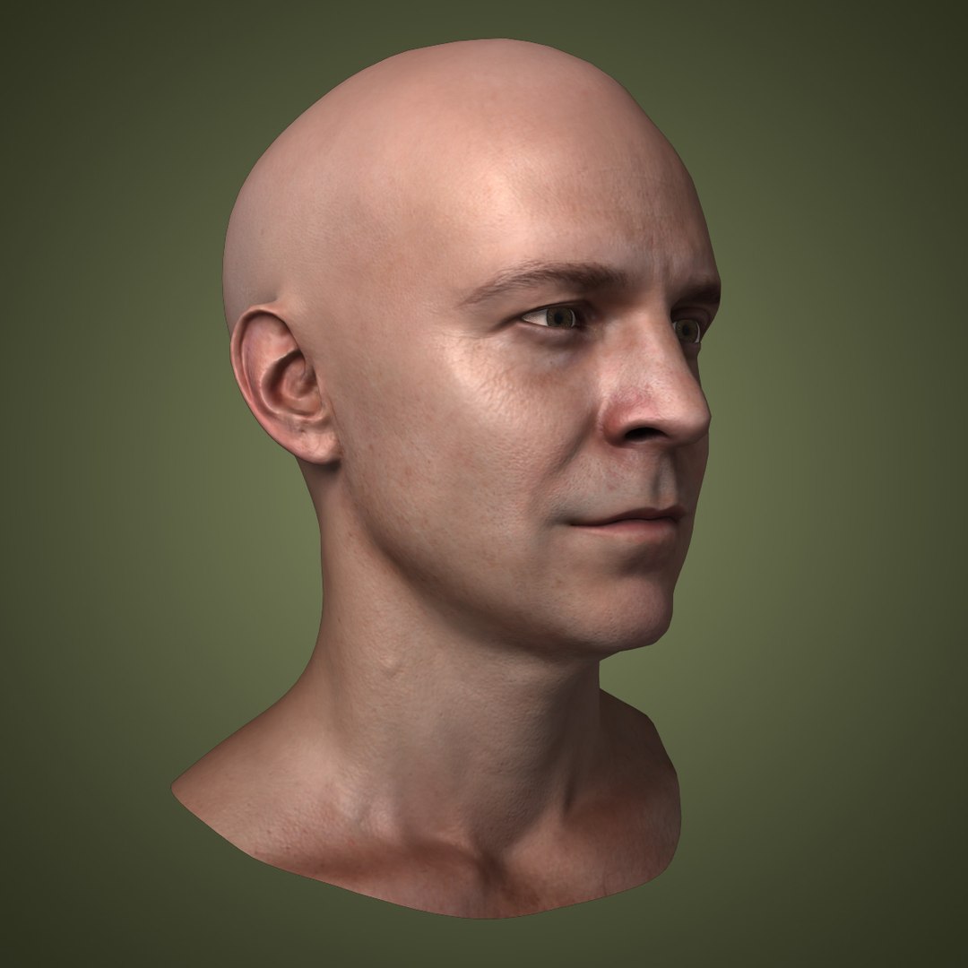 3d model of john head