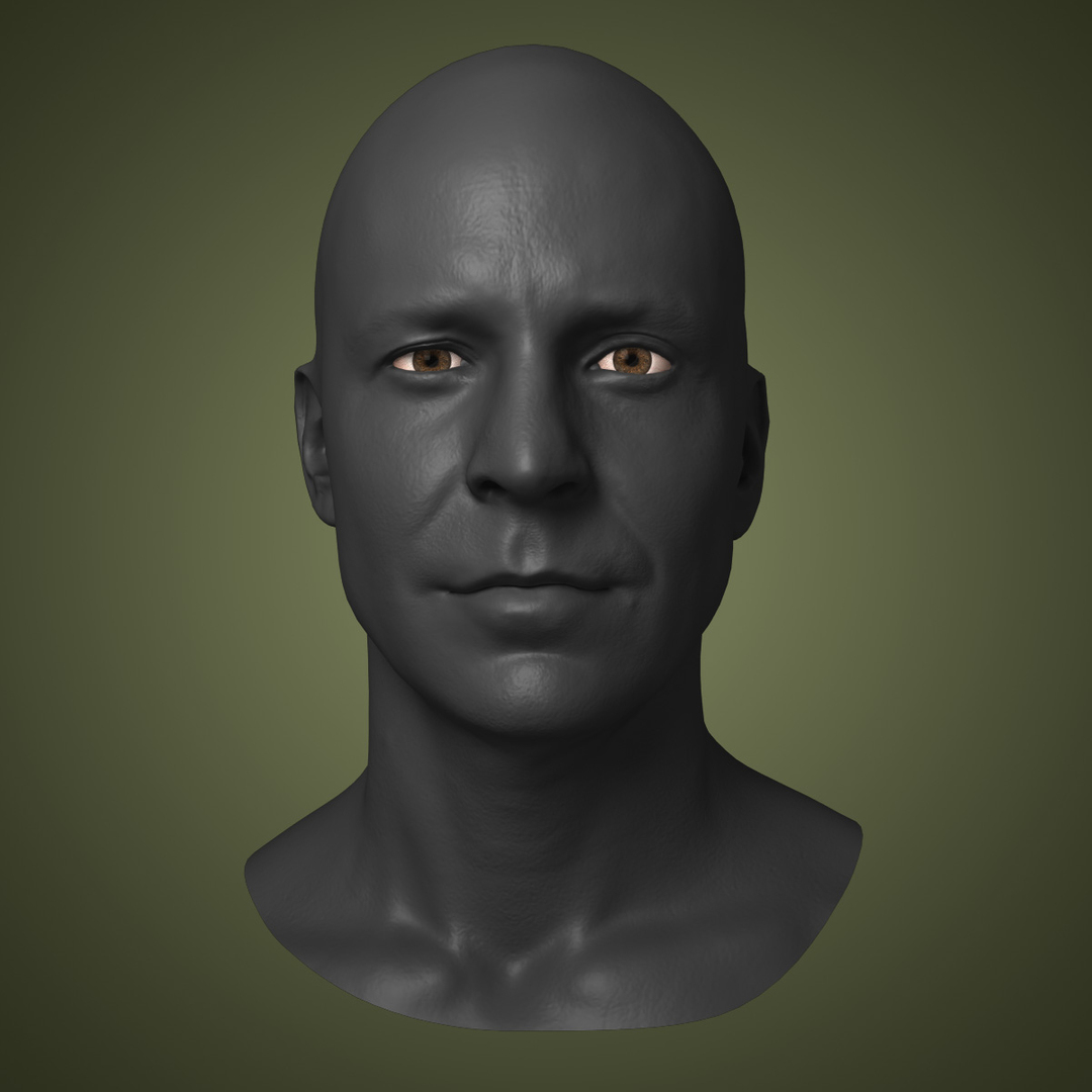 3d model of john head