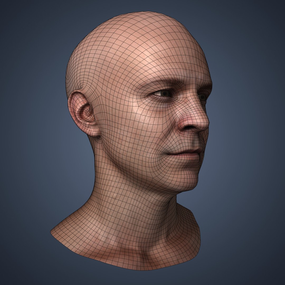 3d model of john head