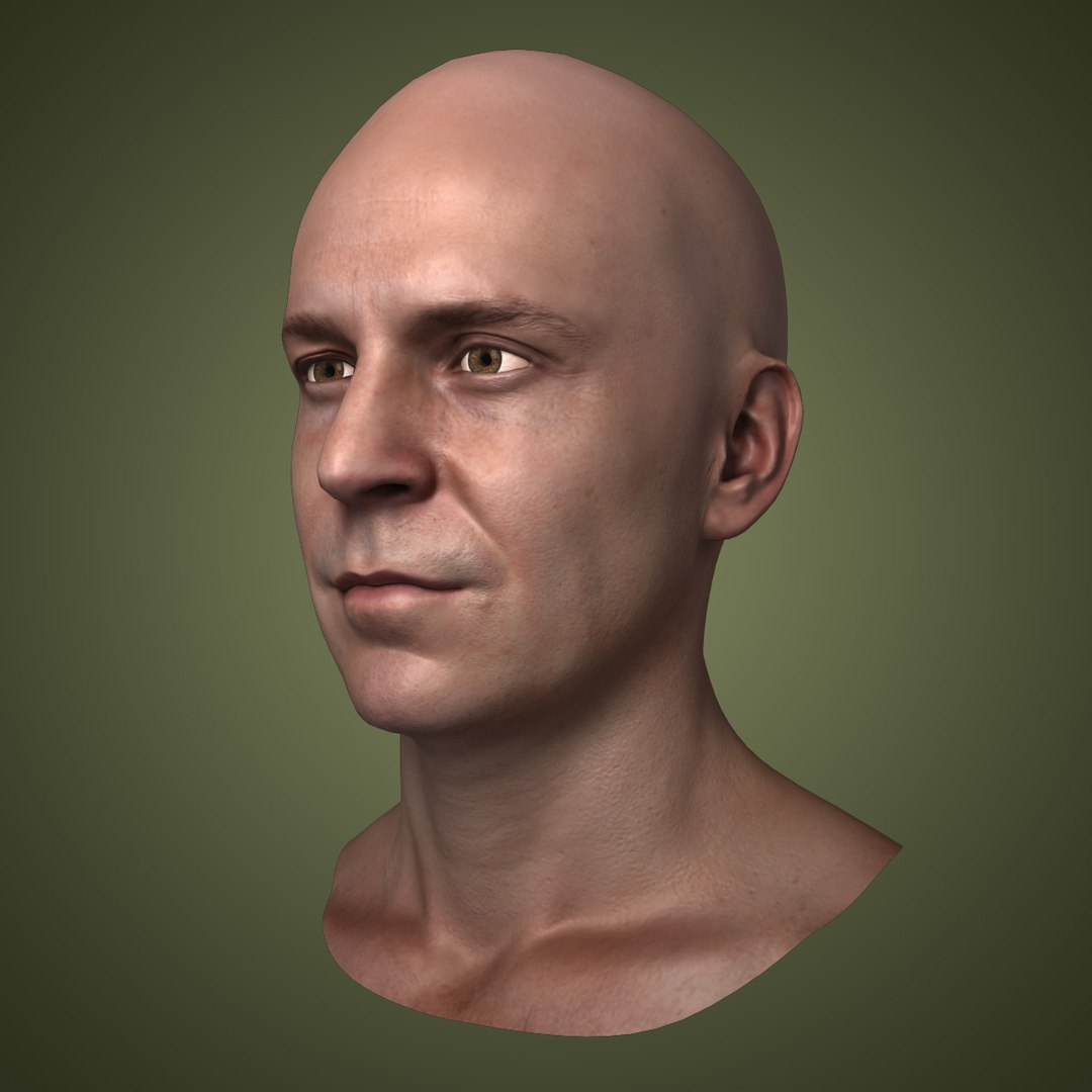 3d model of john head