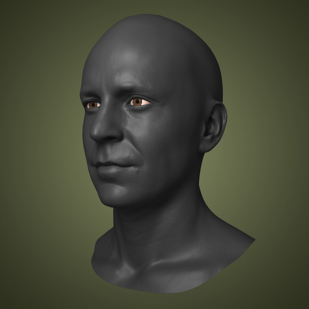 3d model of john head