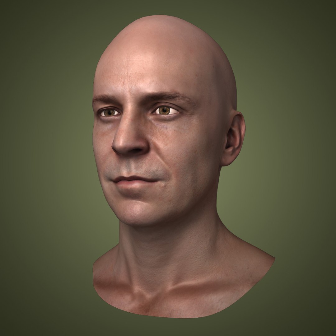 3d model of john head
