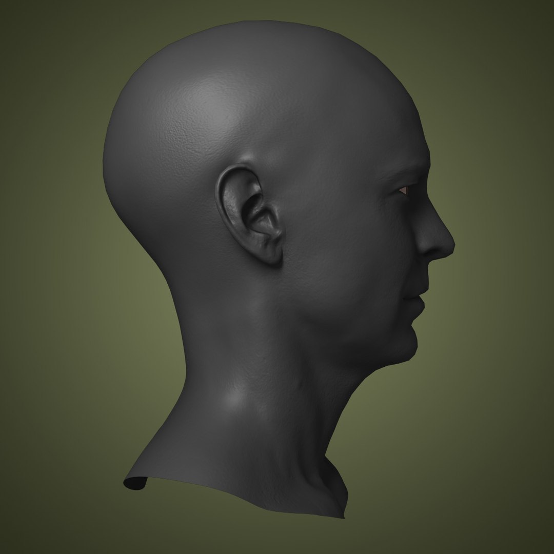 3d model of john head
