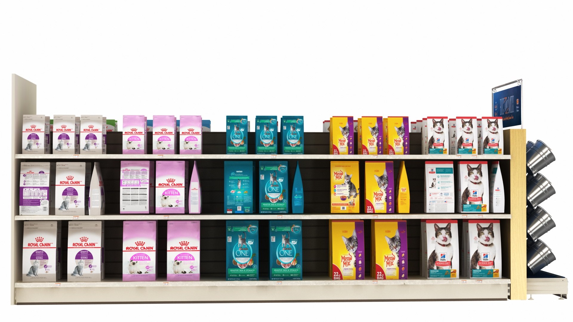 3D Model Pet Shop - Pet Food Big And Mix - TurboSquid 1773592