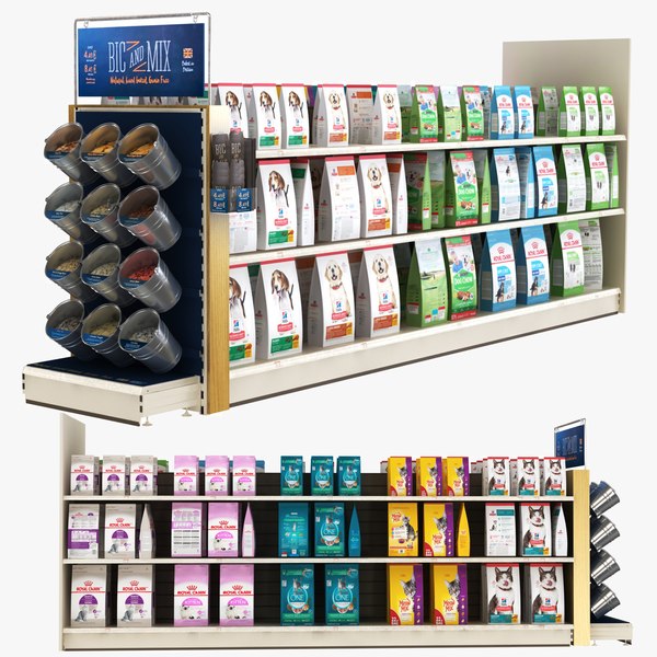3D model Pet Shop - Pet Food Big And Mix - TurboSquid 1773592