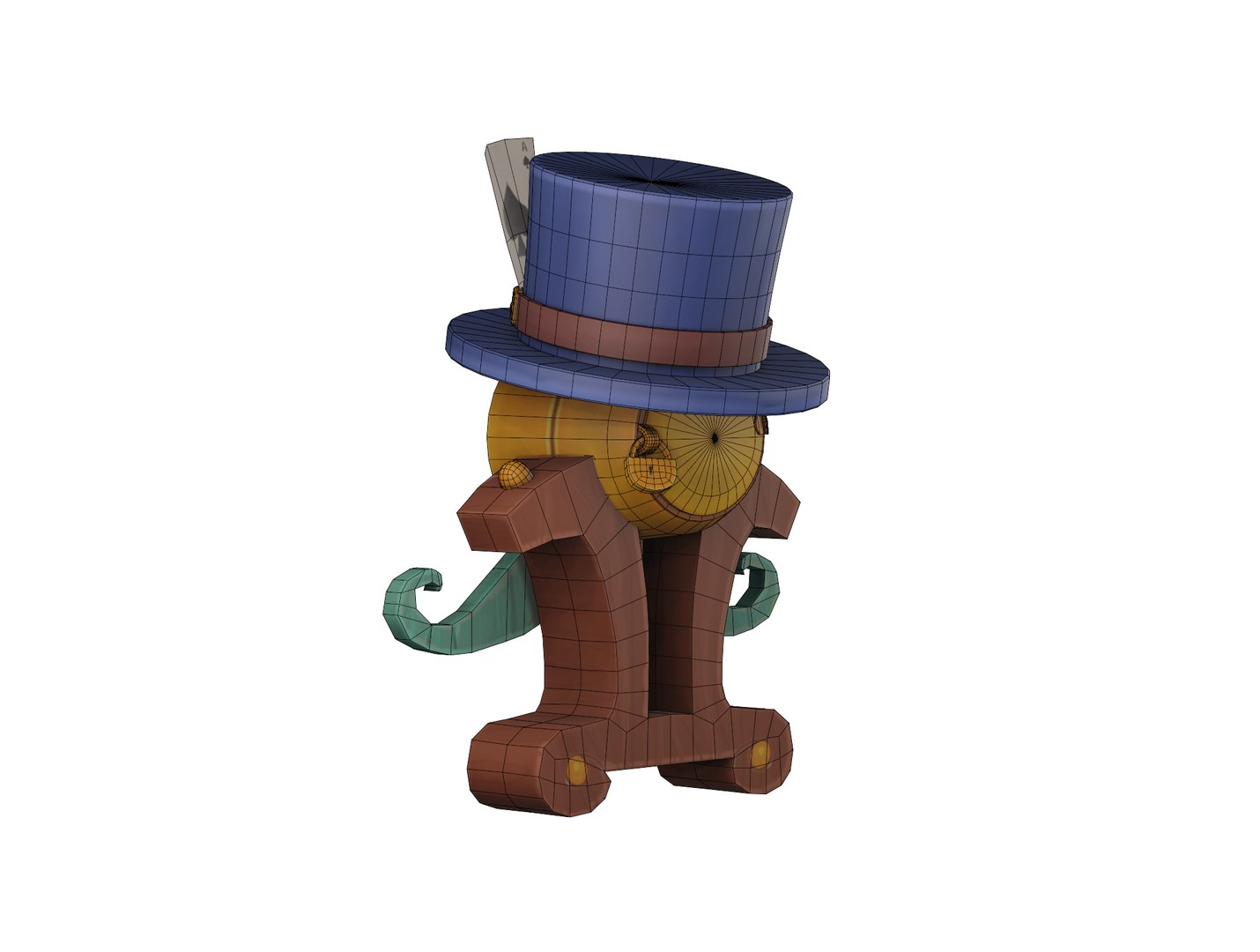 Stylized Magicians Clock Low-poly 3D Model 3D Model - TurboSquid 1772719