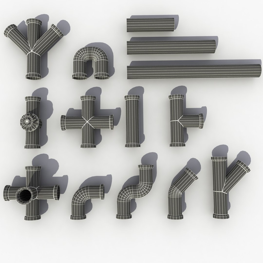 Pipeline 3 3d Model