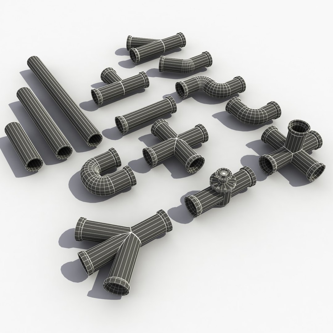Pipeline 3 3d Model