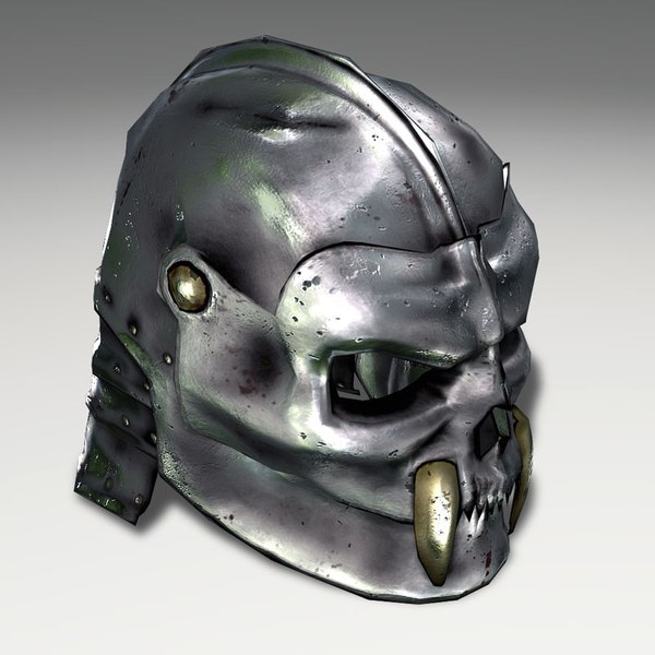 medieval helmet skull max
