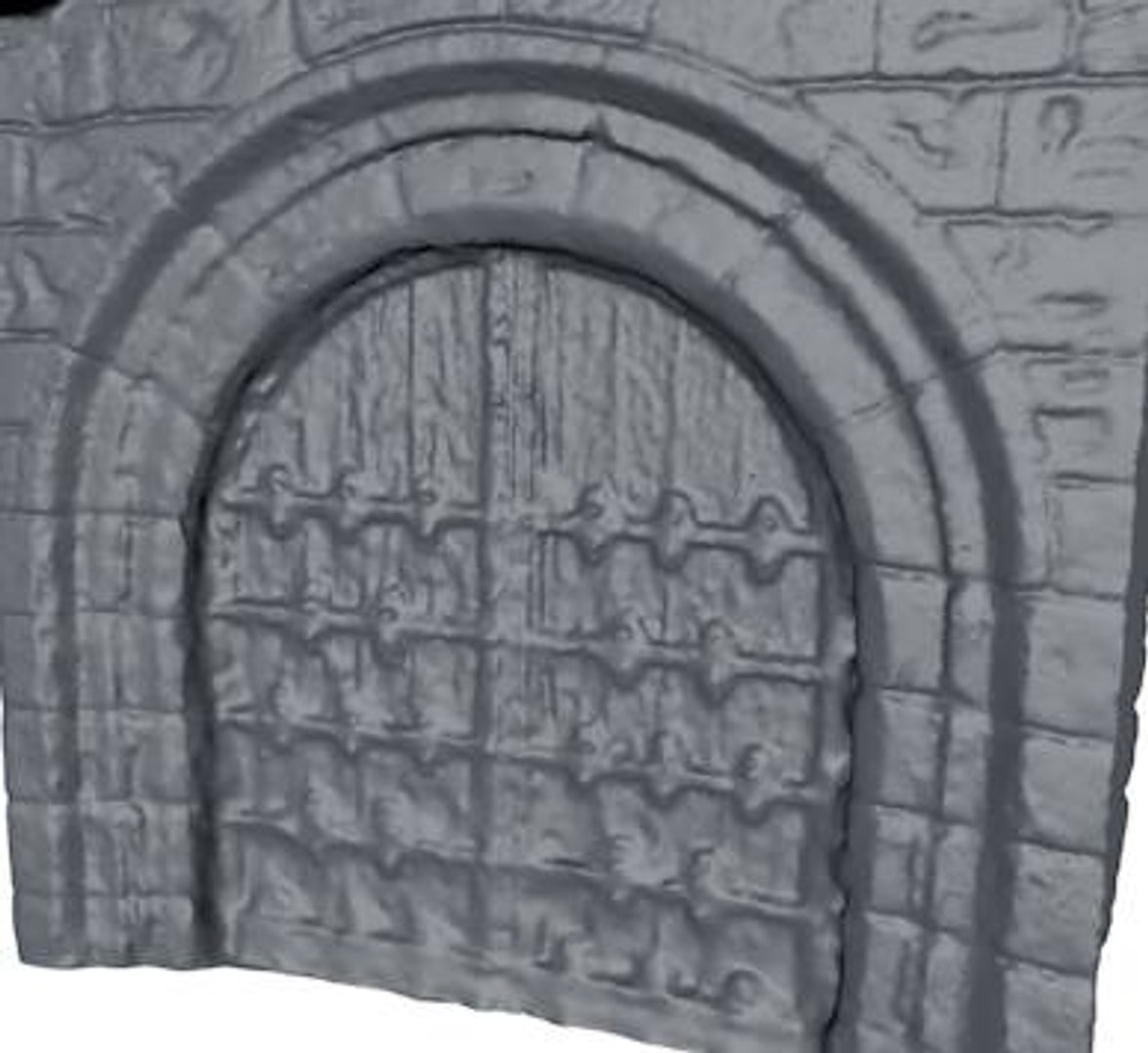 3d Castle Gate Model