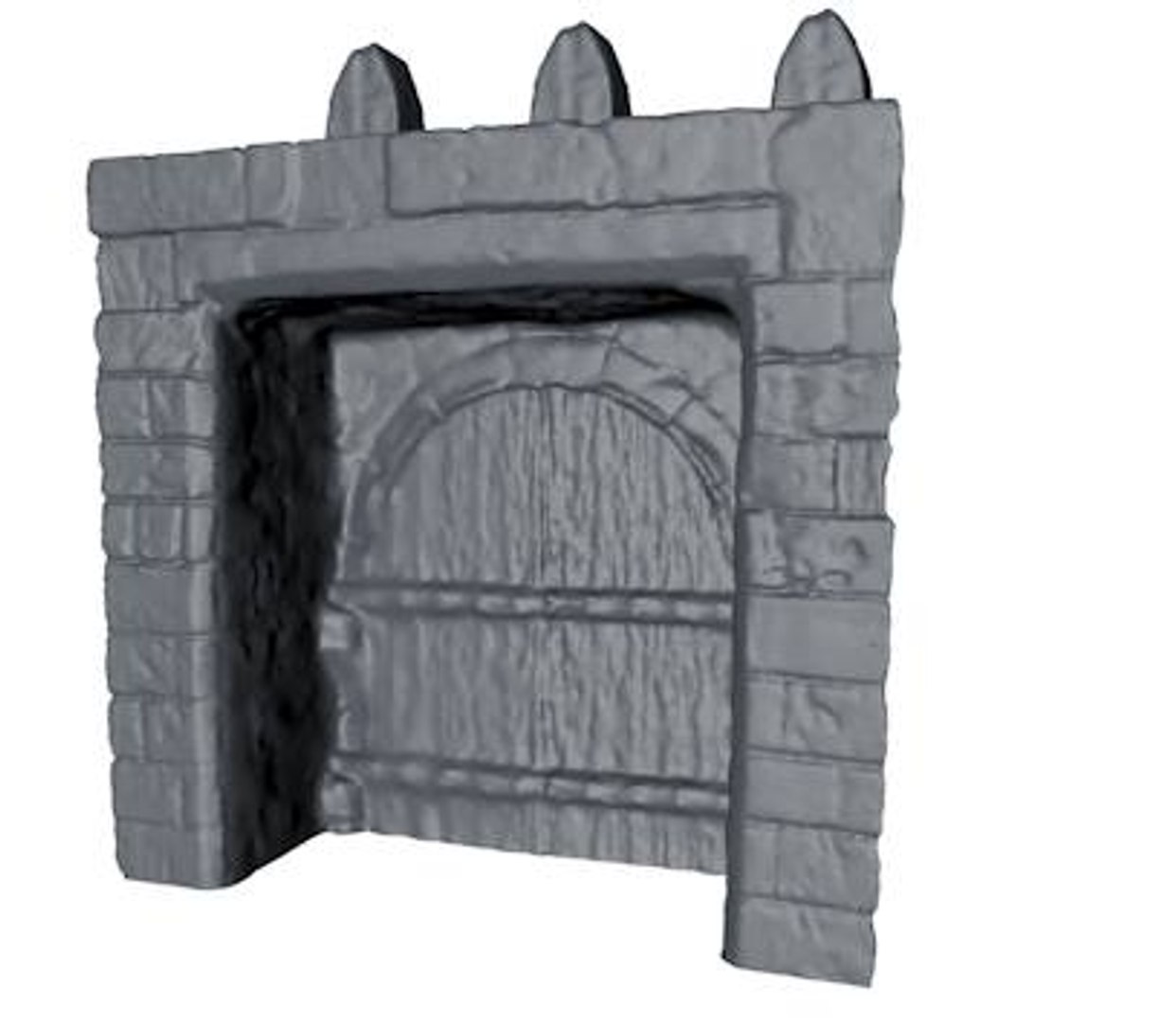 3d Castle Gate Model