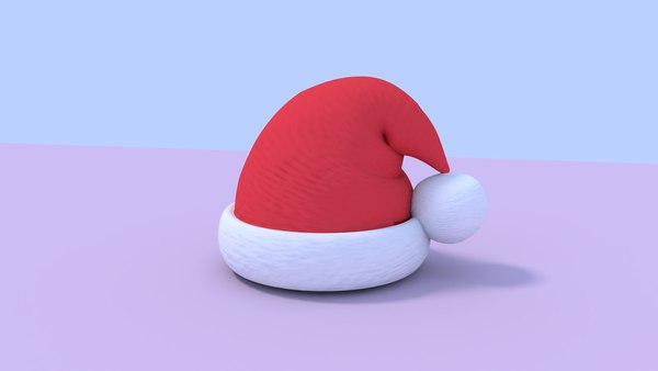 3D christmas hat model - TurboSquid 1442216