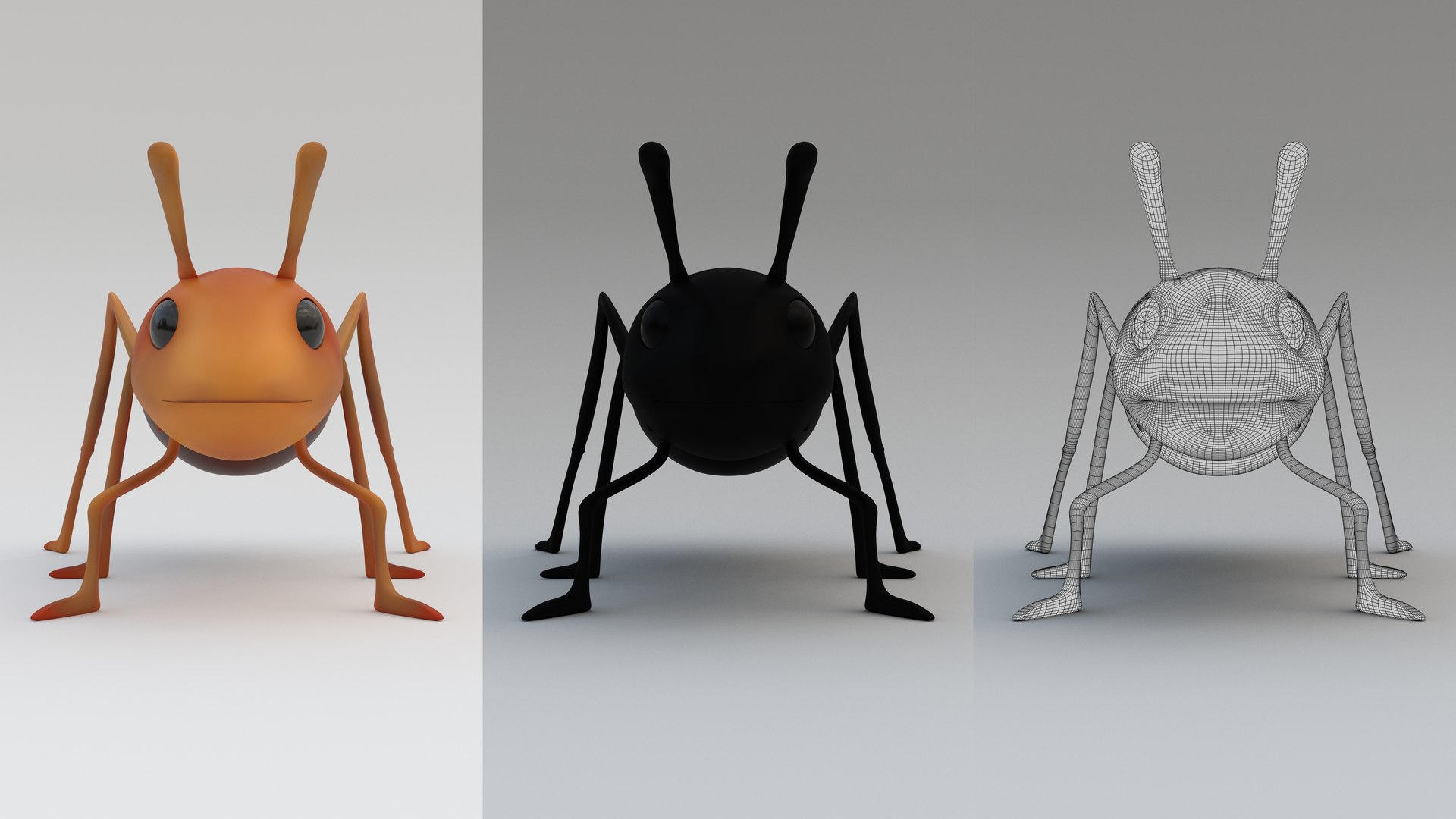 3D Ant ANIMATED - TurboSquid 1986502