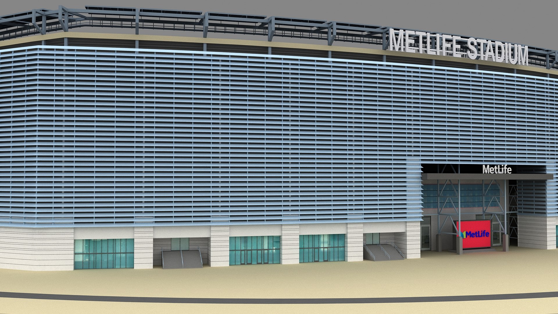 MetLife Stadium 3D - TurboSquid 2123662