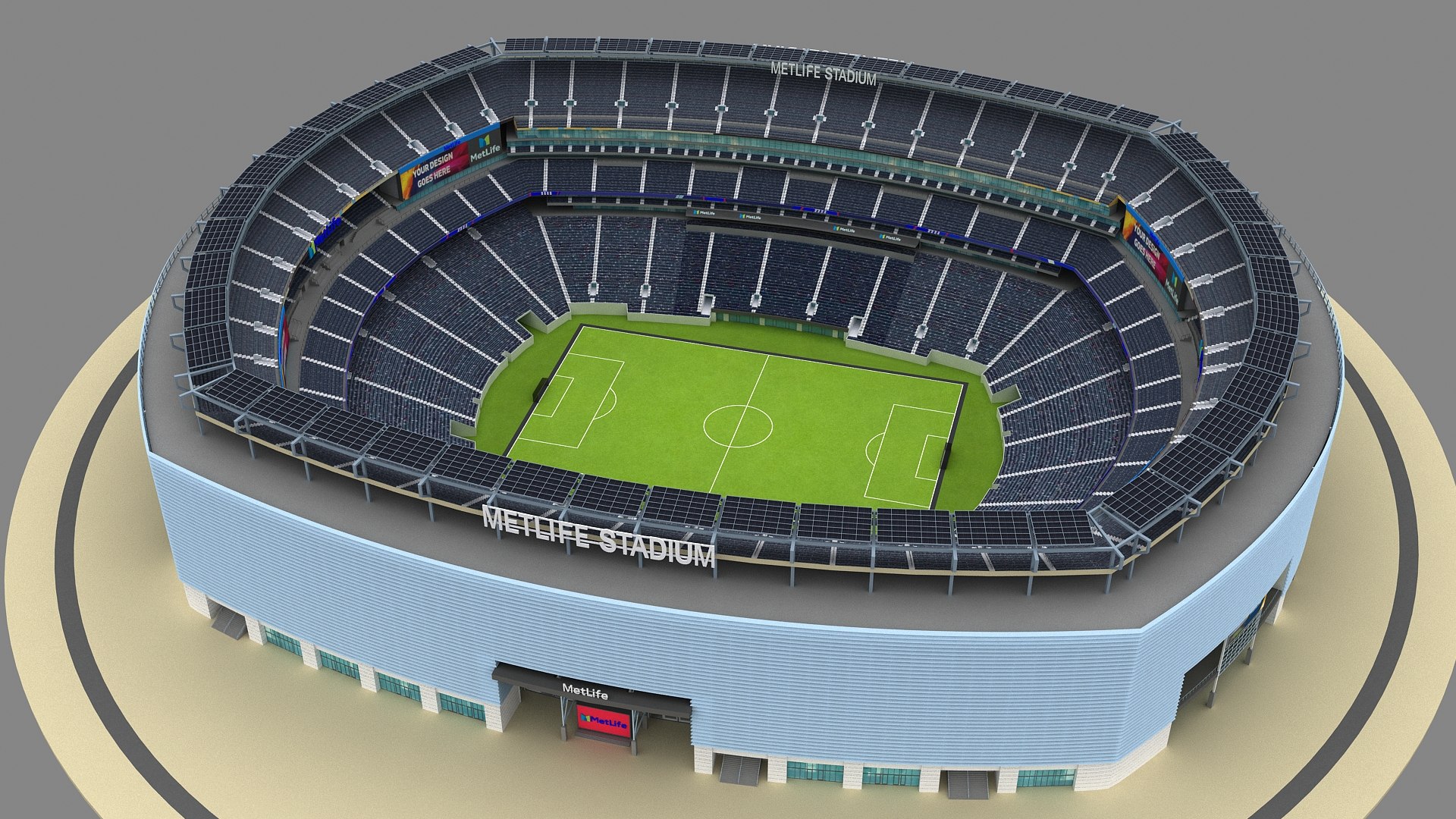 MetLife Stadium 3D - TurboSquid 2123662