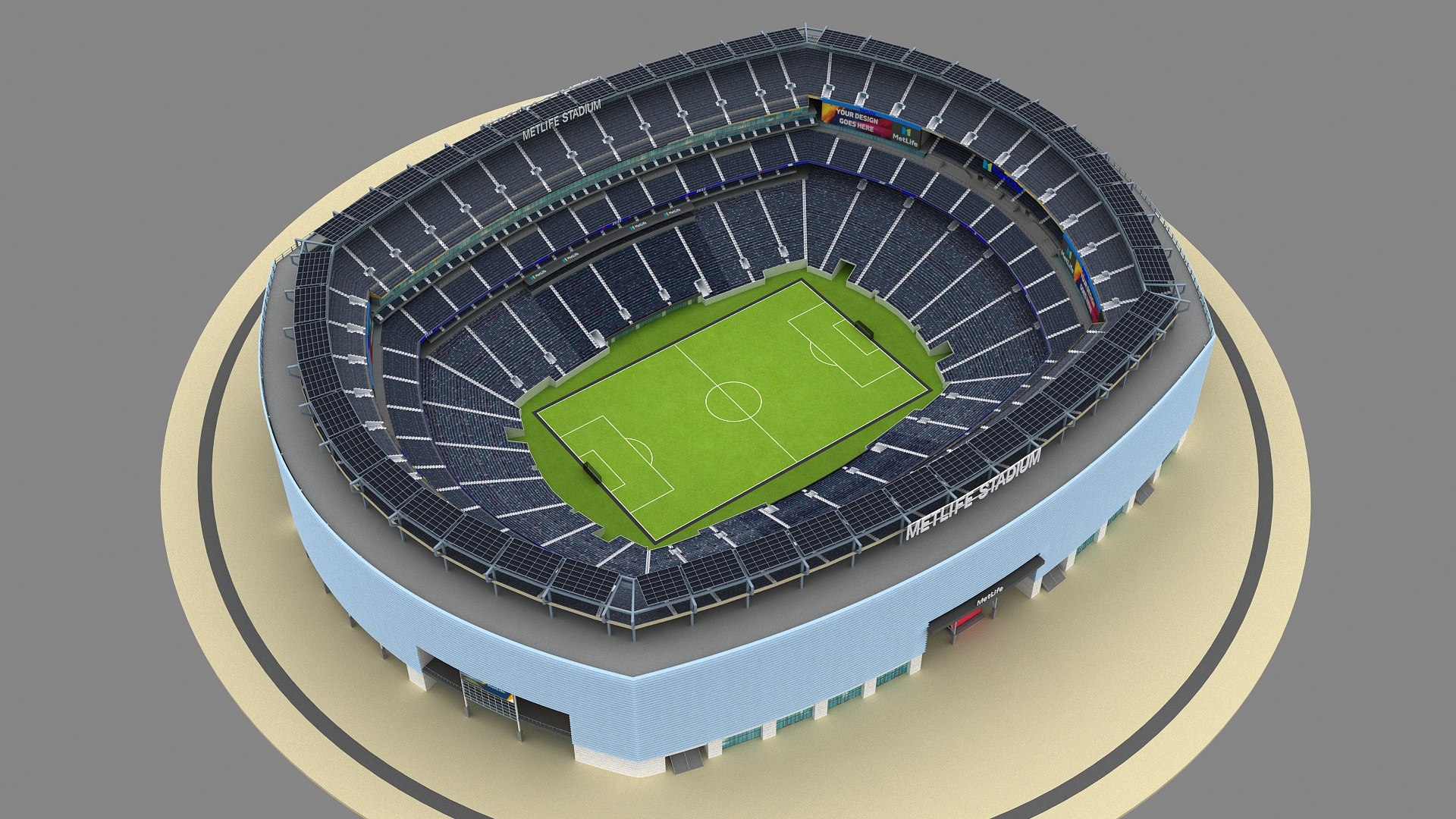 MetLife Stadium 3D - TurboSquid 2123662