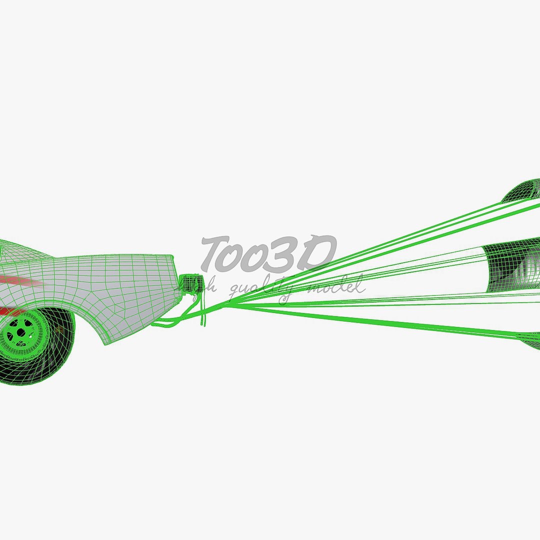 3d Model Of T Funny Car