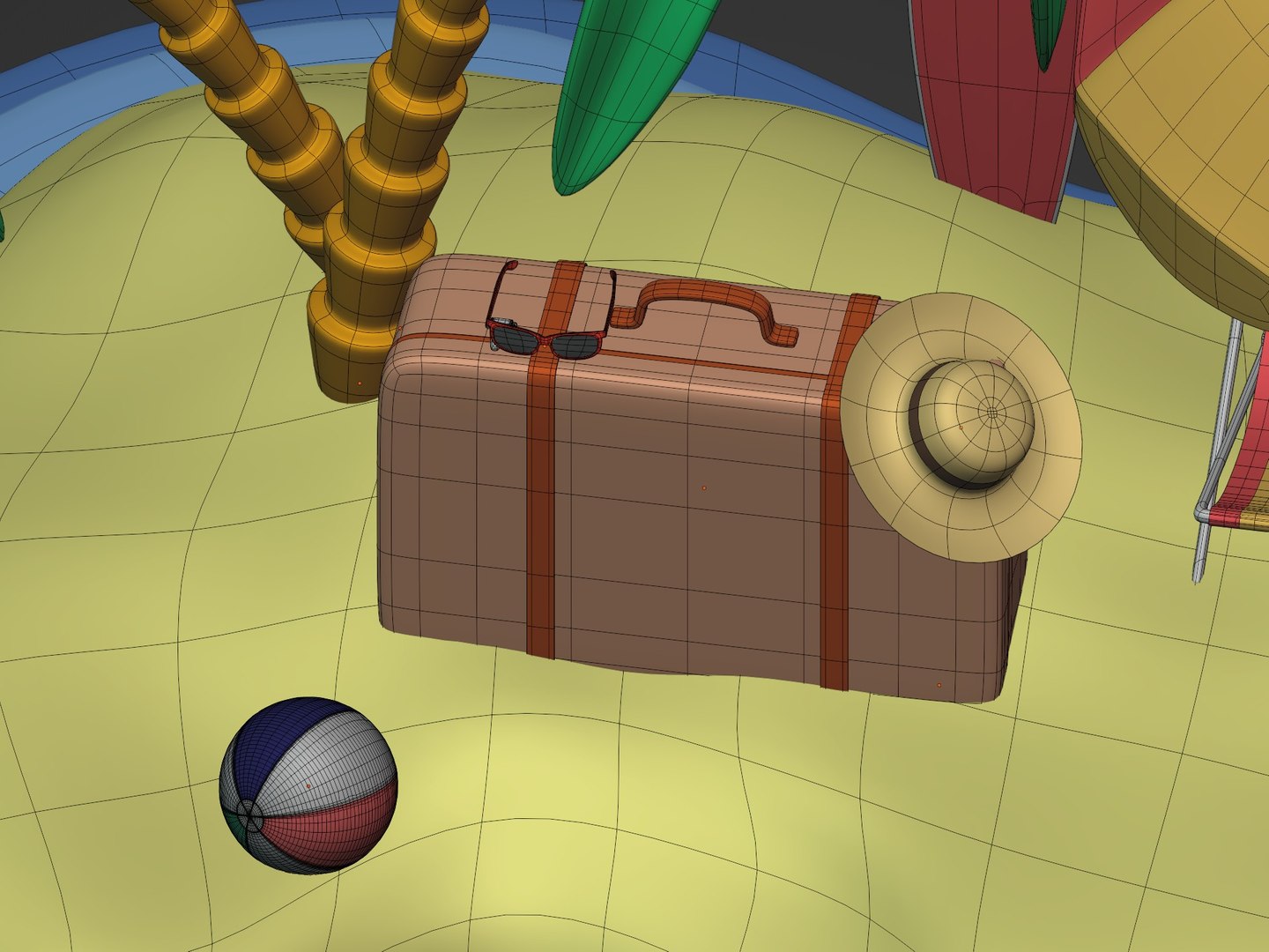 3D Summer Pack - TurboSquid 1856812