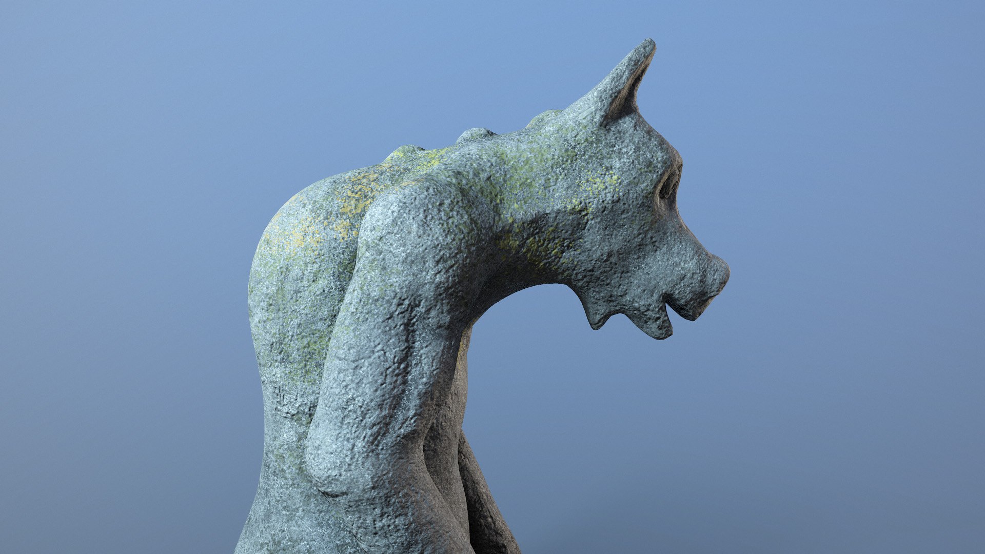 3d gargoyle