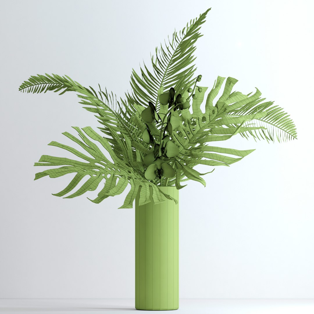 3d Fresh Flowers Model