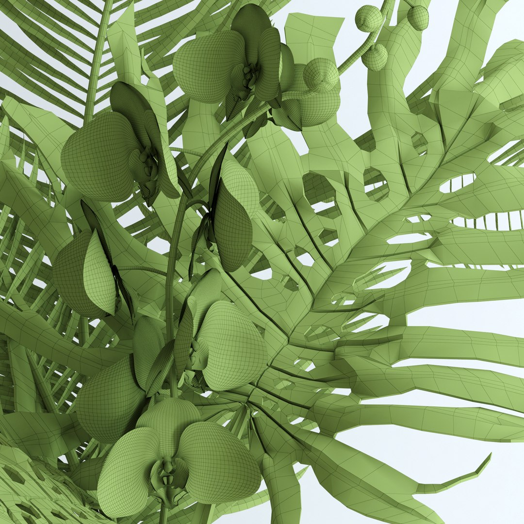 3d Fresh Flowers Model