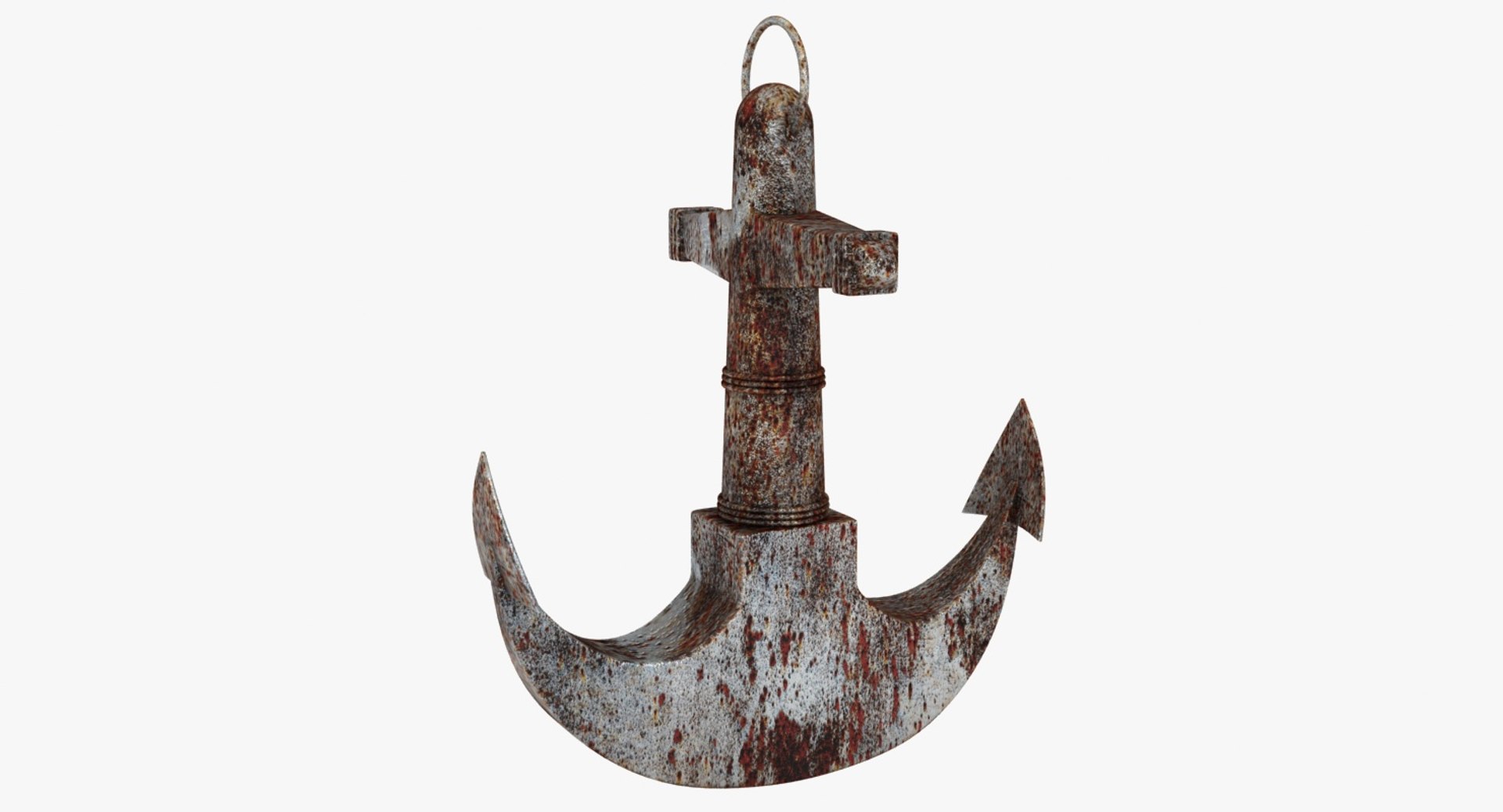 3D Rusty Anchor 3 - TurboSquid 1325112