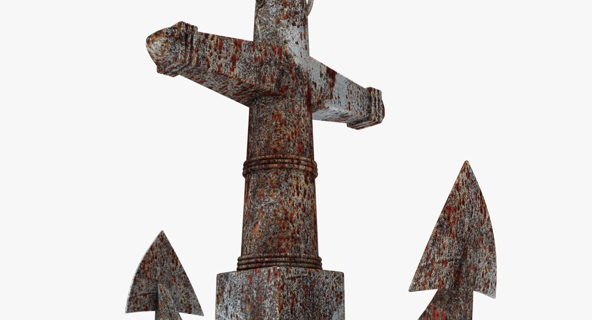 3D Rusty Anchor 3 - TurboSquid 1325112