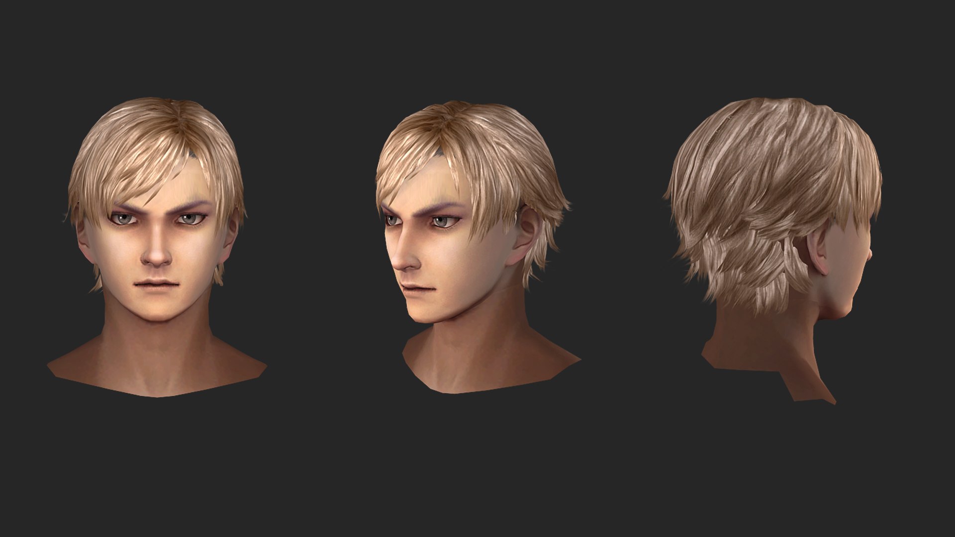 men man hair boy hair hair style 013D模型 - TurboSquid 1879881