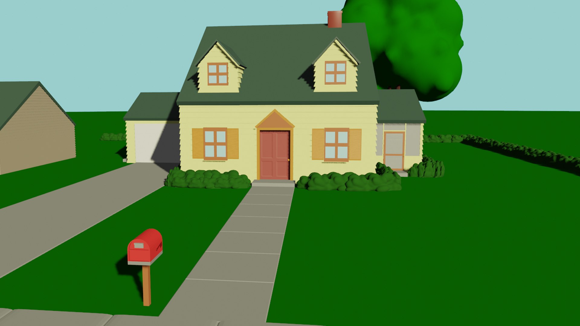 3D 31 Spooner Street Model - TurboSquid 1906475