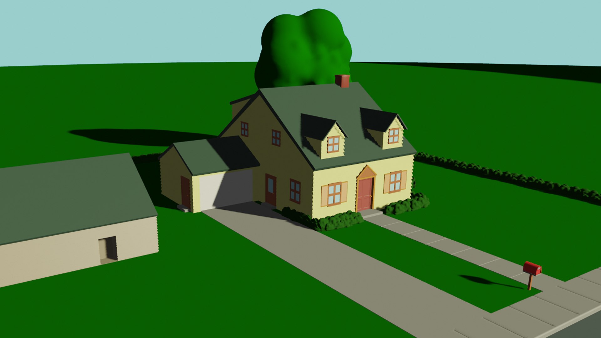 3D 31 Spooner Street Model - TurboSquid 1906475