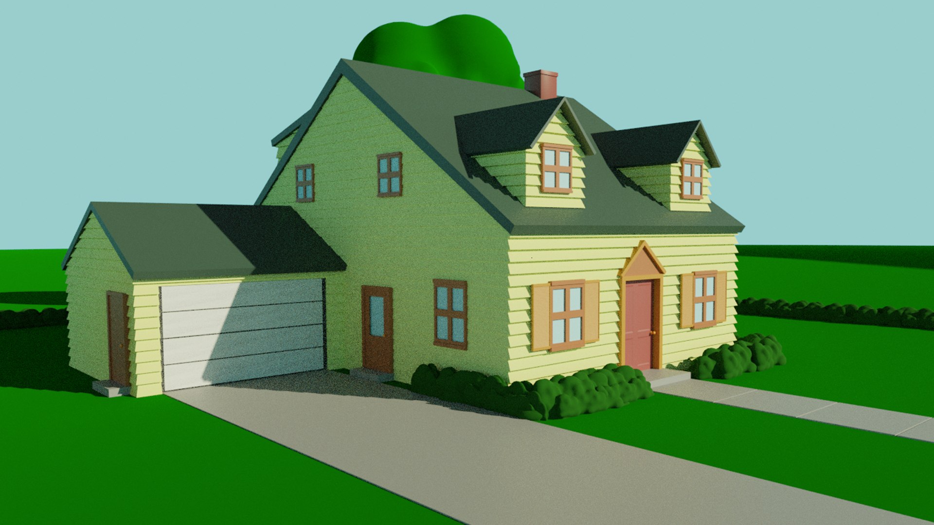 3D 31 Spooner Street Model - TurboSquid 1906475