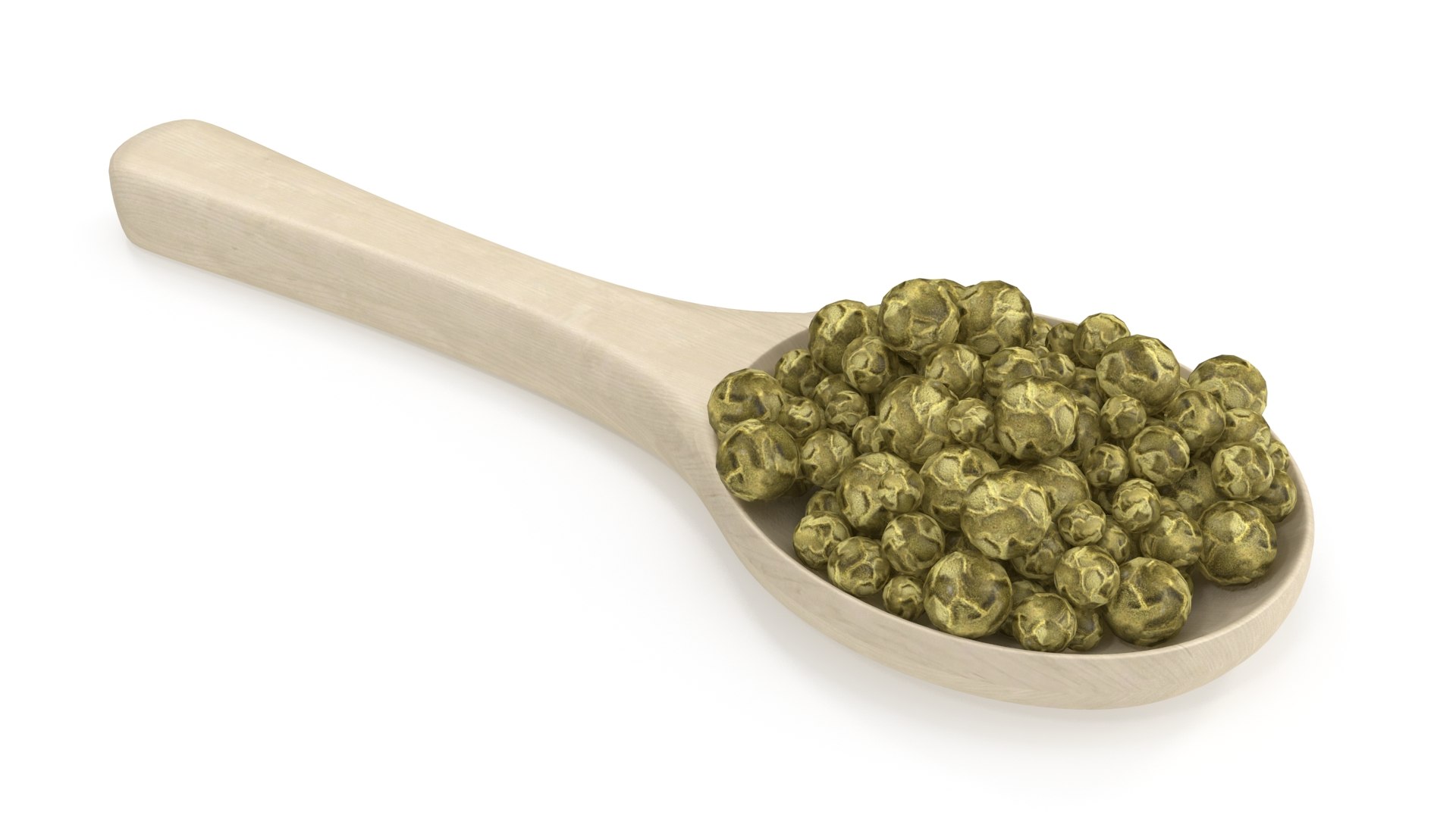 Peppercorn Green 3D - TurboSquid 2134200