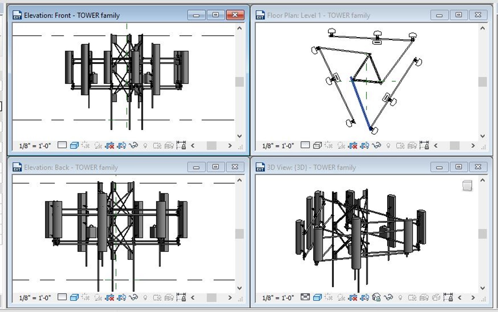 Revit Family 2016 Antenna 3D - TurboSquid 1331258