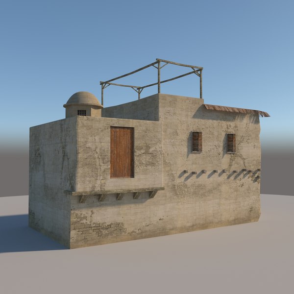 3D old house model - TurboSquid 1326184