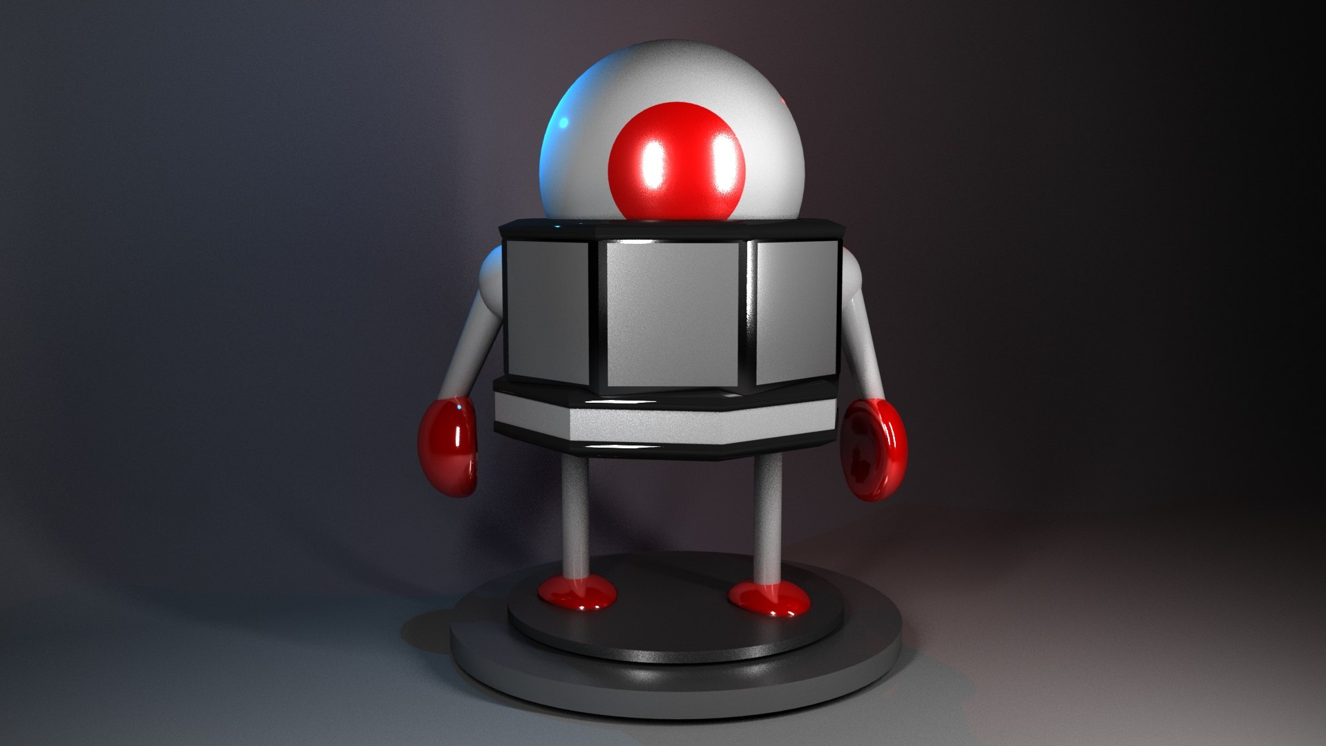 Box Character 3D Model - TurboSquid 1813888