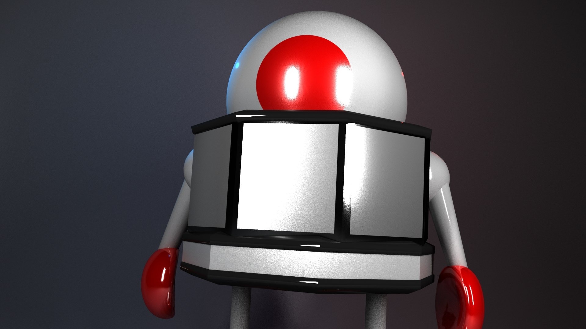 Box Character 3D Model - TurboSquid 1813888