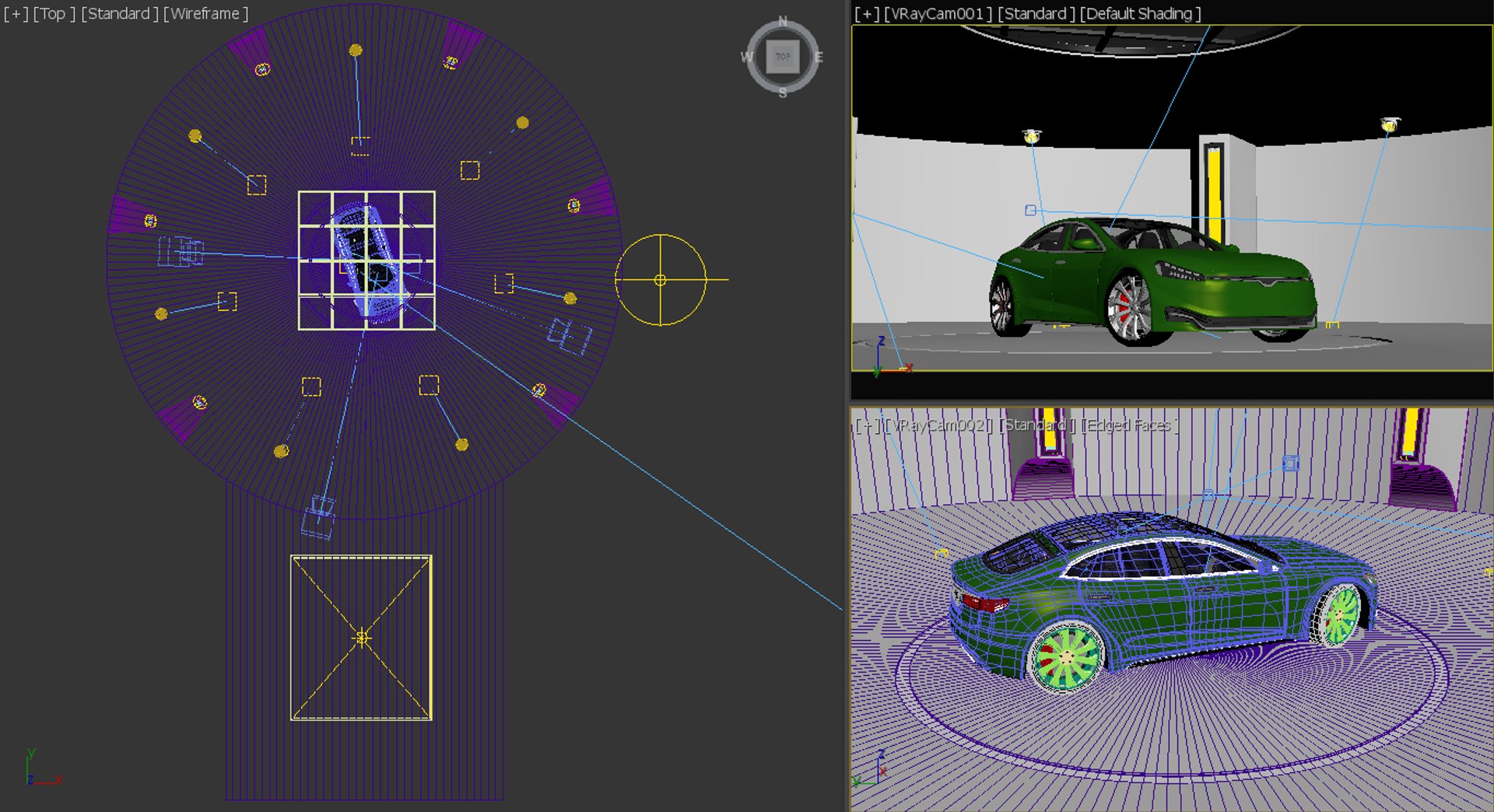 3D Car Studio Showroom - TurboSquid 1769638