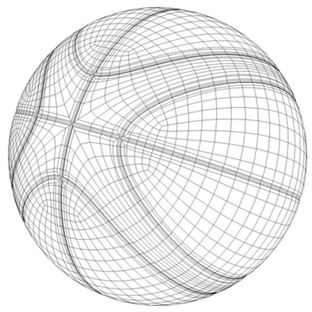 Basketball Ball 3d Model