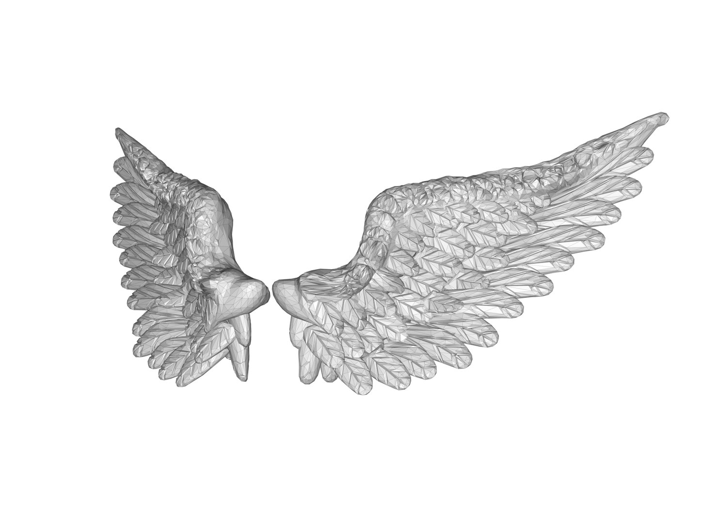 Angel Wings 3D - TurboSquid 2229043