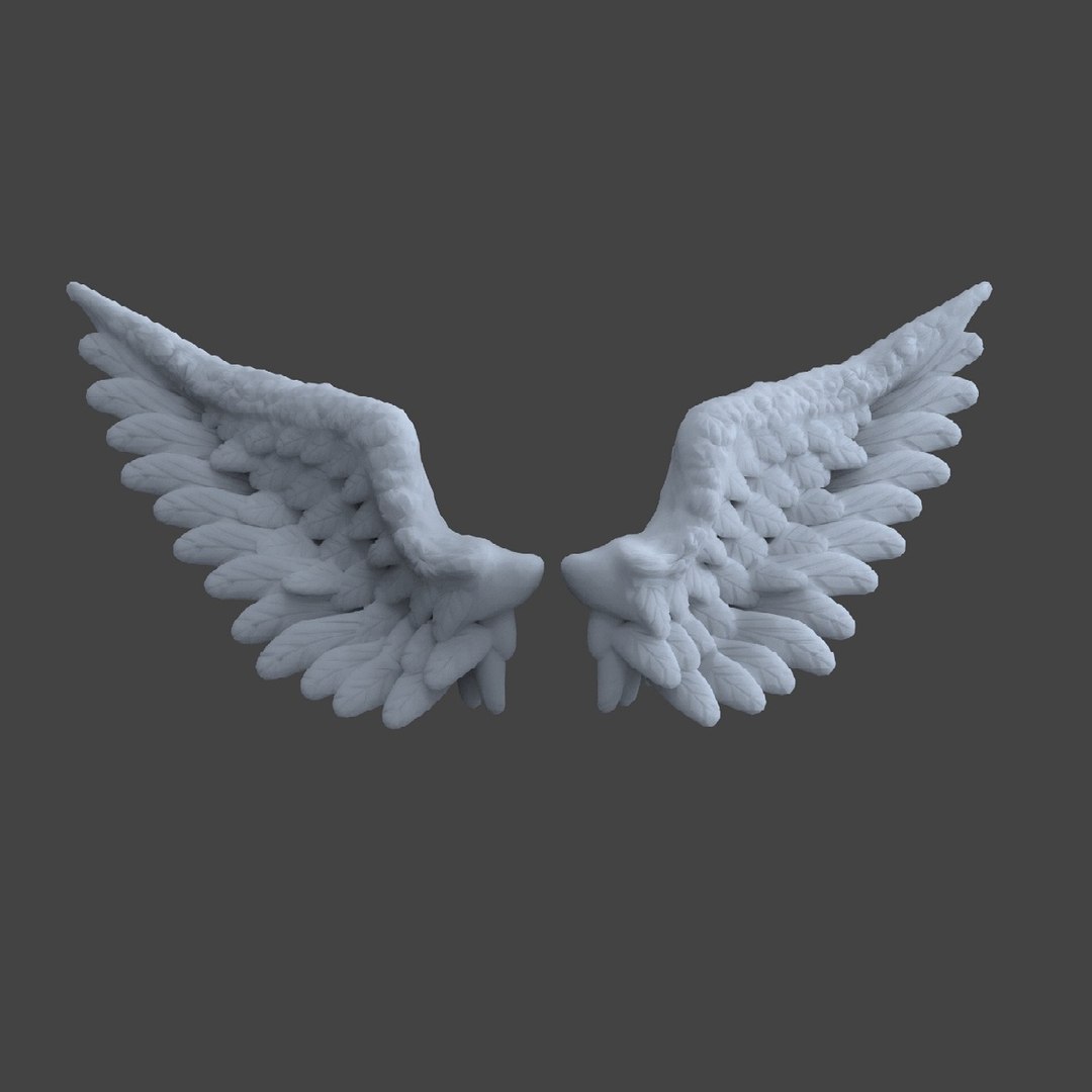 Angel Wings 3D - TurboSquid 2229043