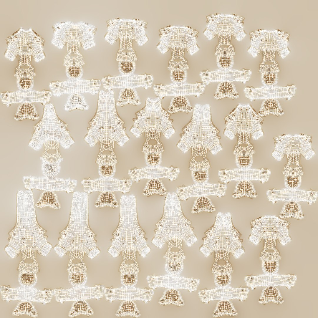 Animal Spine Vertebrae Bones 3D Model - TurboSquid 1337202