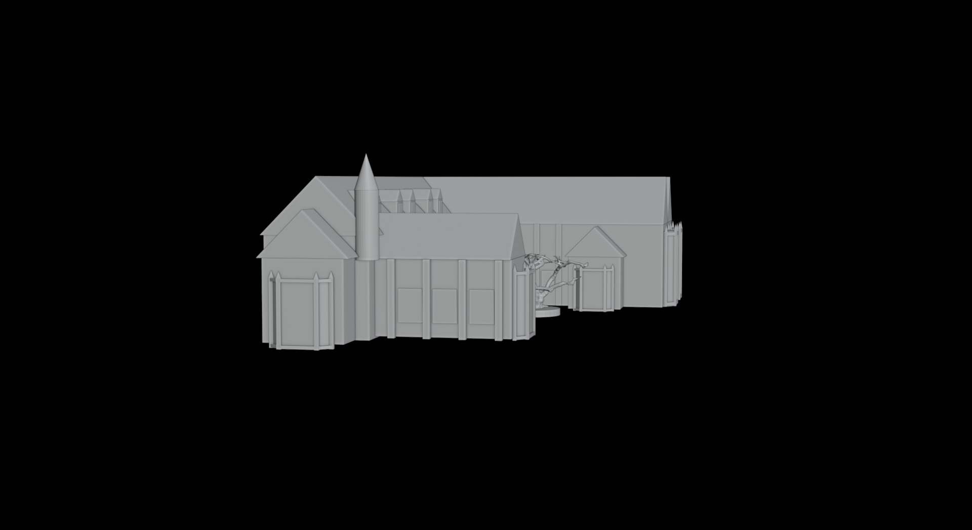 3D PabellonBloodborne Model - TurboSquid 2282171