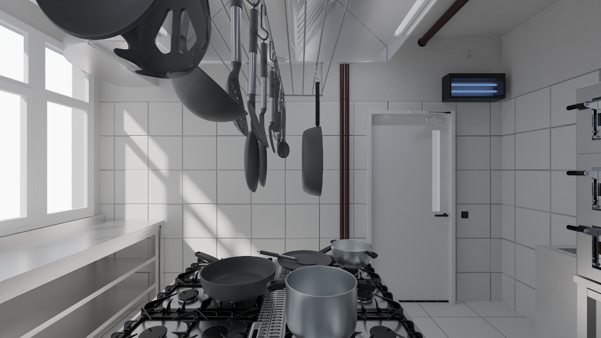 3D Restaurant Kitchen Model - TurboSquid 2264111
