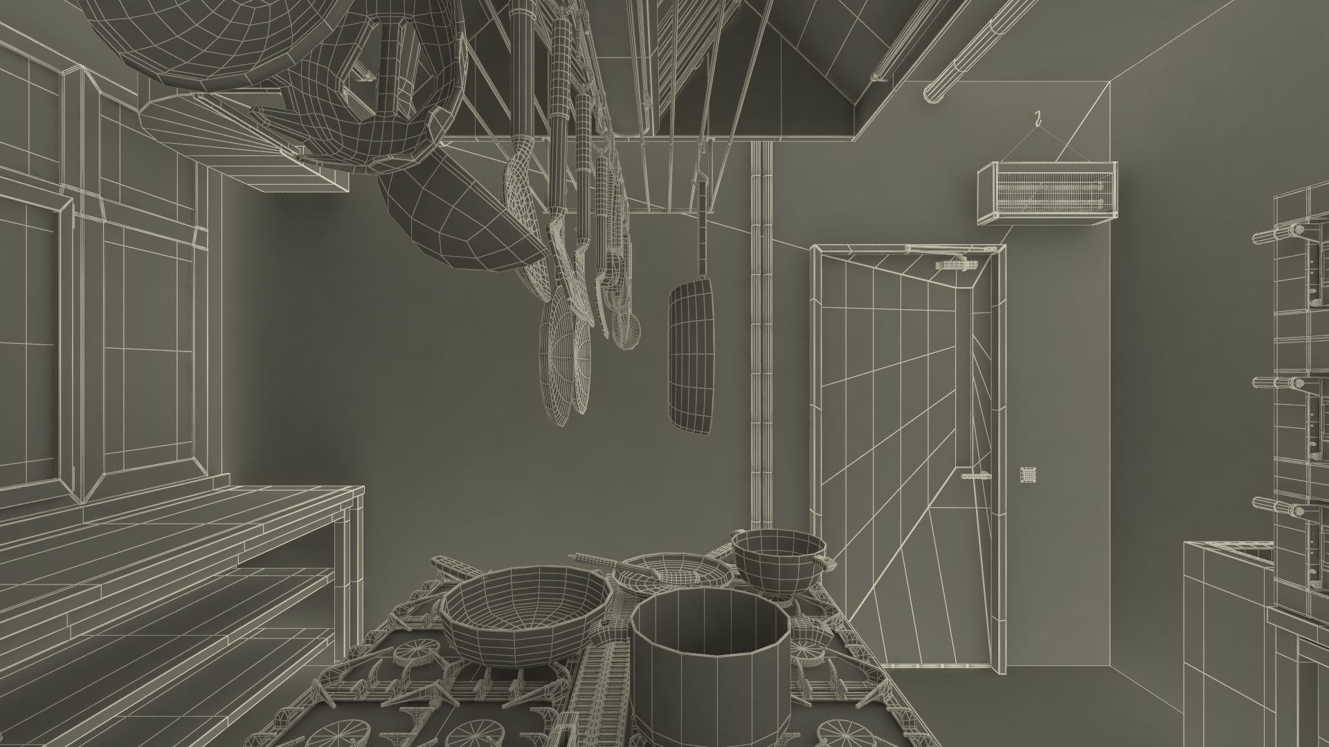 3D Restaurant Kitchen Model - TurboSquid 2264111